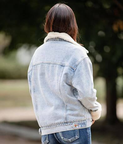 A. Peach Washed Denim Jacket - Women's Coats & Jackets in Denim | Buckle