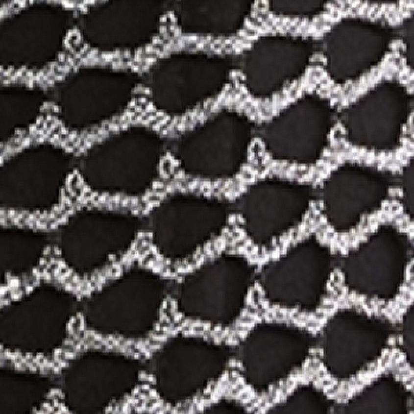 Gilded Intent Metallic Netted Top - Women's Shirts & Blouses in Black ...