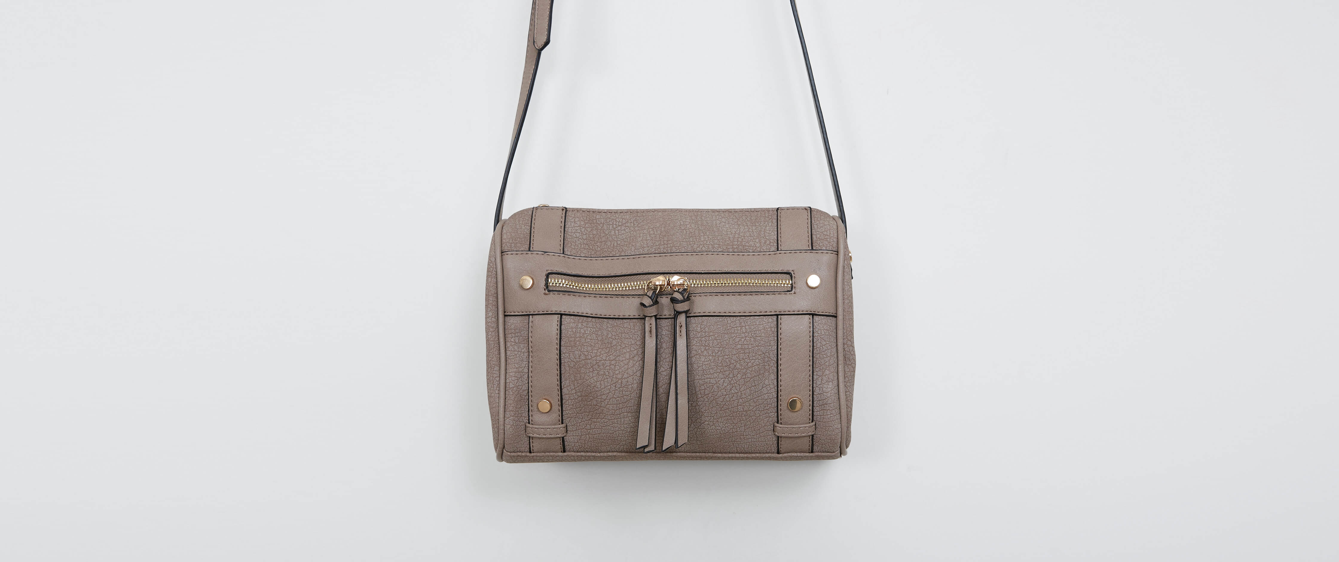 Violet Ray Jill Crossbody Purse - Women's Bags & Wallets in Taupe | Buckle