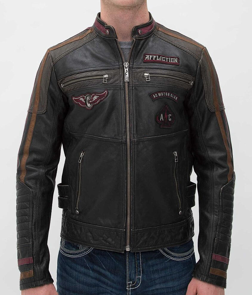 Affliction Built For Speed Jacket - Men's Coats & Jackets in Black | Buckle
