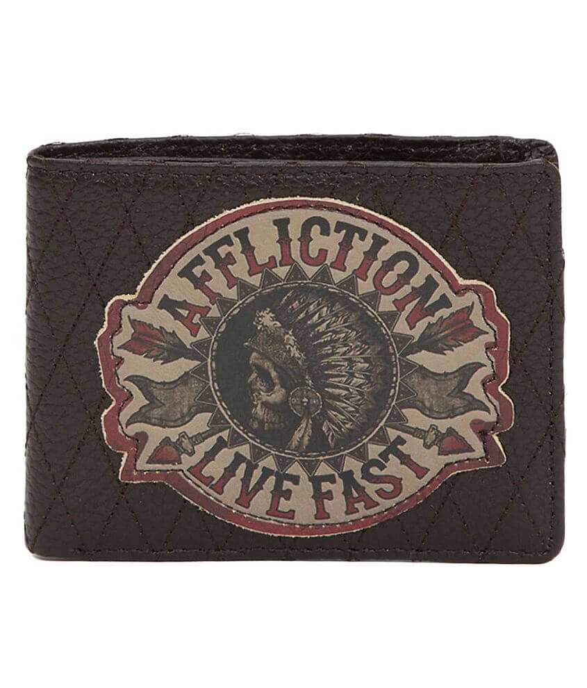 Affliction Stampede Wallet - Men's Bags in Brown | Buckle