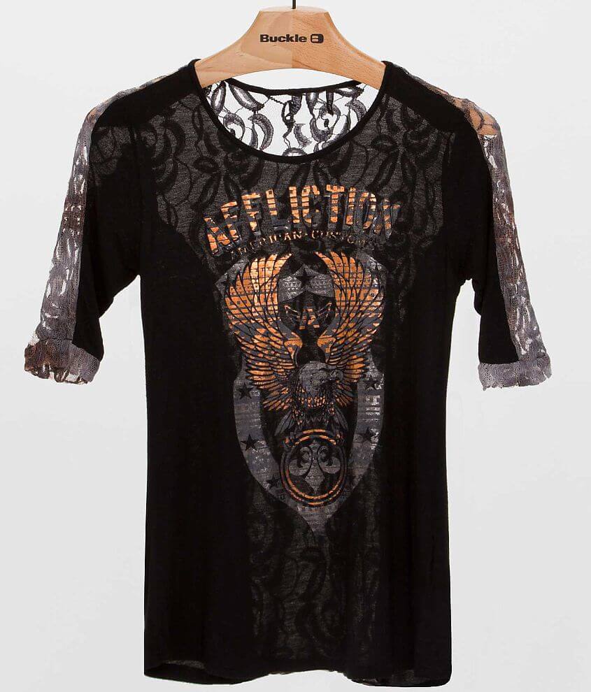 Affliction American Customs Onward Top - Women's Shirts/Blouses in ...