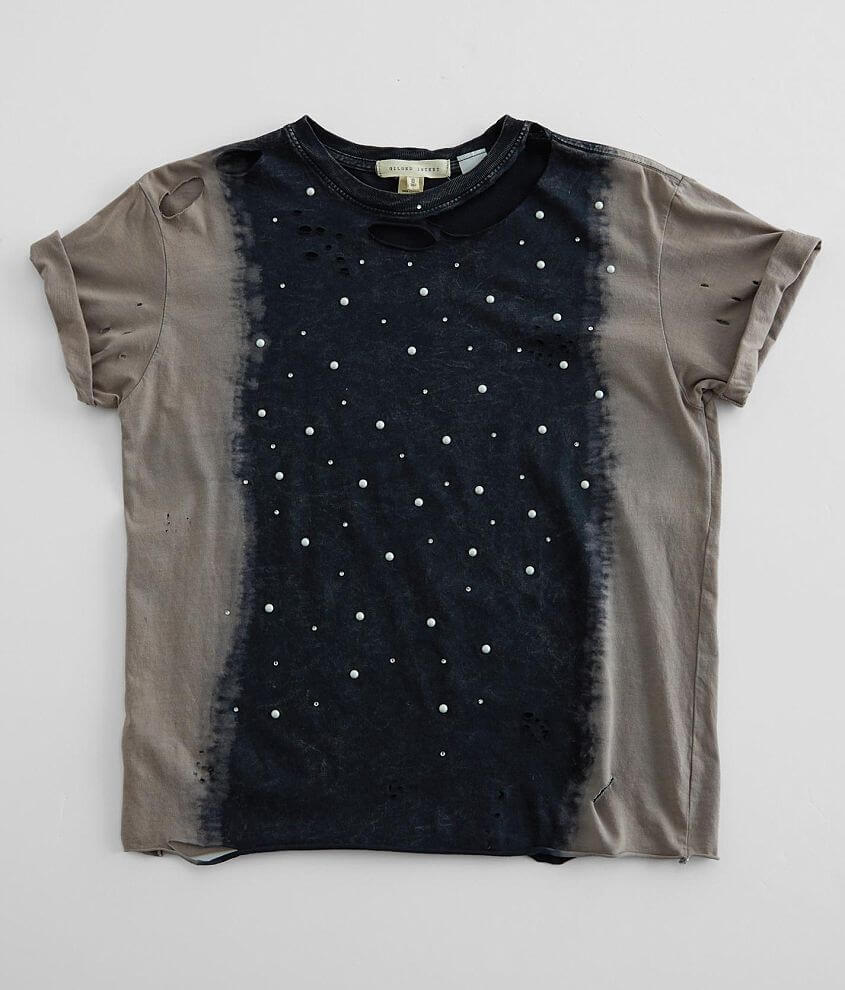 Gilded Intent Embellished Glitz T-Shirt - Women's T-Shirts in Scavenger ...