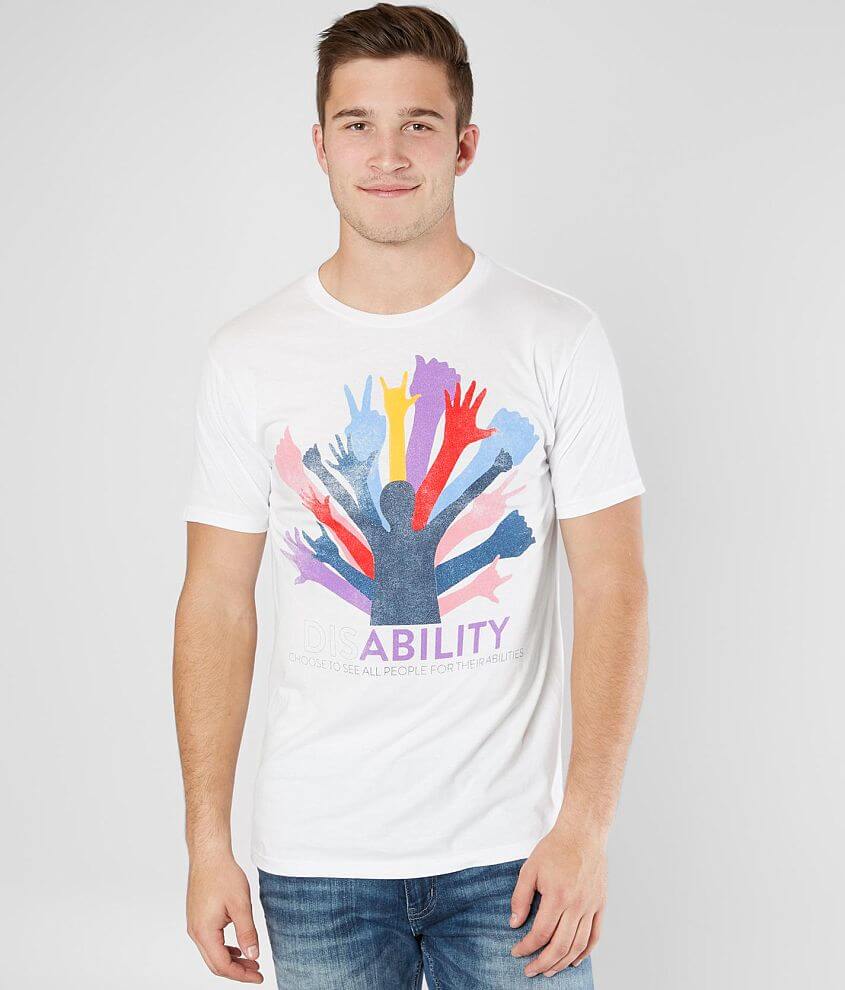 Chillionaire DisABILITY T-Shirt - Men's T-Shirts in White | Buckle
