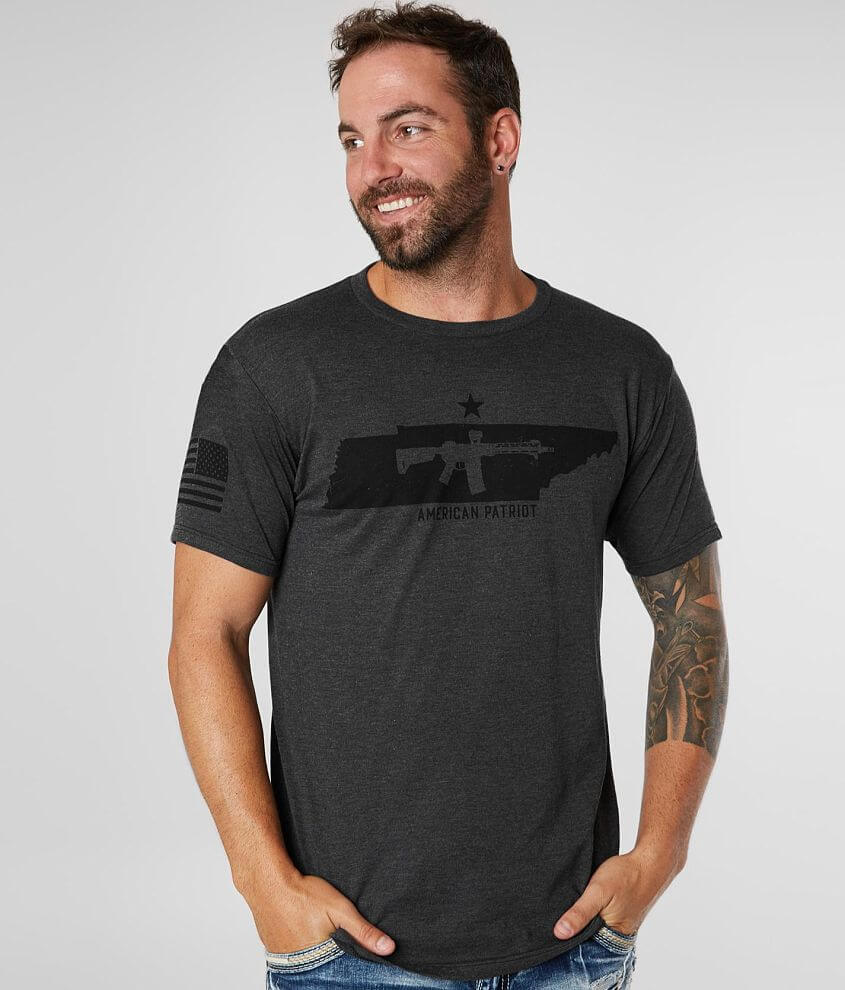 Howitzer Tennessee Freedom T-Shirt - Men's T-Shirts in Charcoal Heather ...