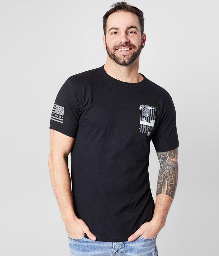 Howitzer Freedom Defend T-Shirt - Men's T-Shirts in Black | Buckle