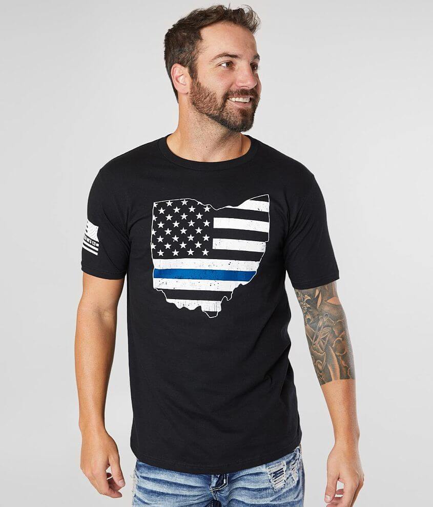 Howitzer Ohio Blue T-Shirt - Men's T-Shirts in Black | Buckle