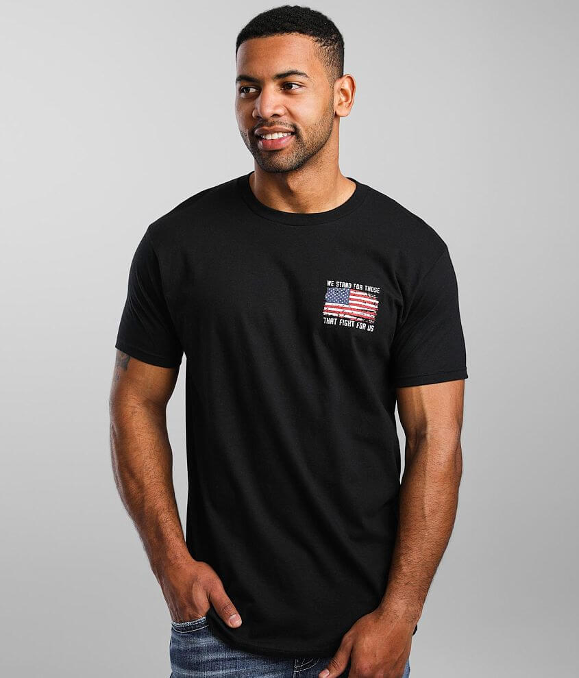 Howitzer We Stand T-Shirt - Men's T-Shirts in Black | Buckle
