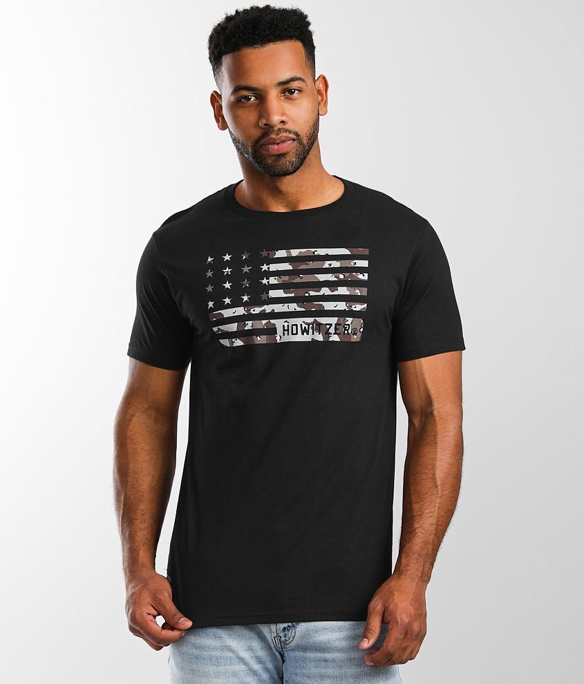 Howitzer Box Flag T-Shirt - Men's T-Shirts in Black | Buckle