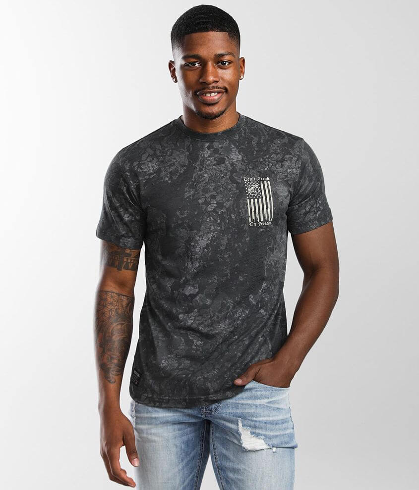 Howitzer Freedom Way T-Shirt - Men's T-Shirts in Heather Grey | Buckle
