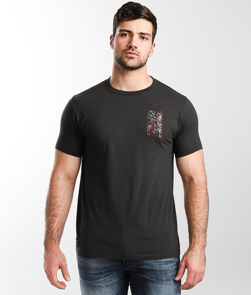 Howitzer Freedom Scribe T-Shirt - Men's T-Shirts in Vintage Black | Buckle
