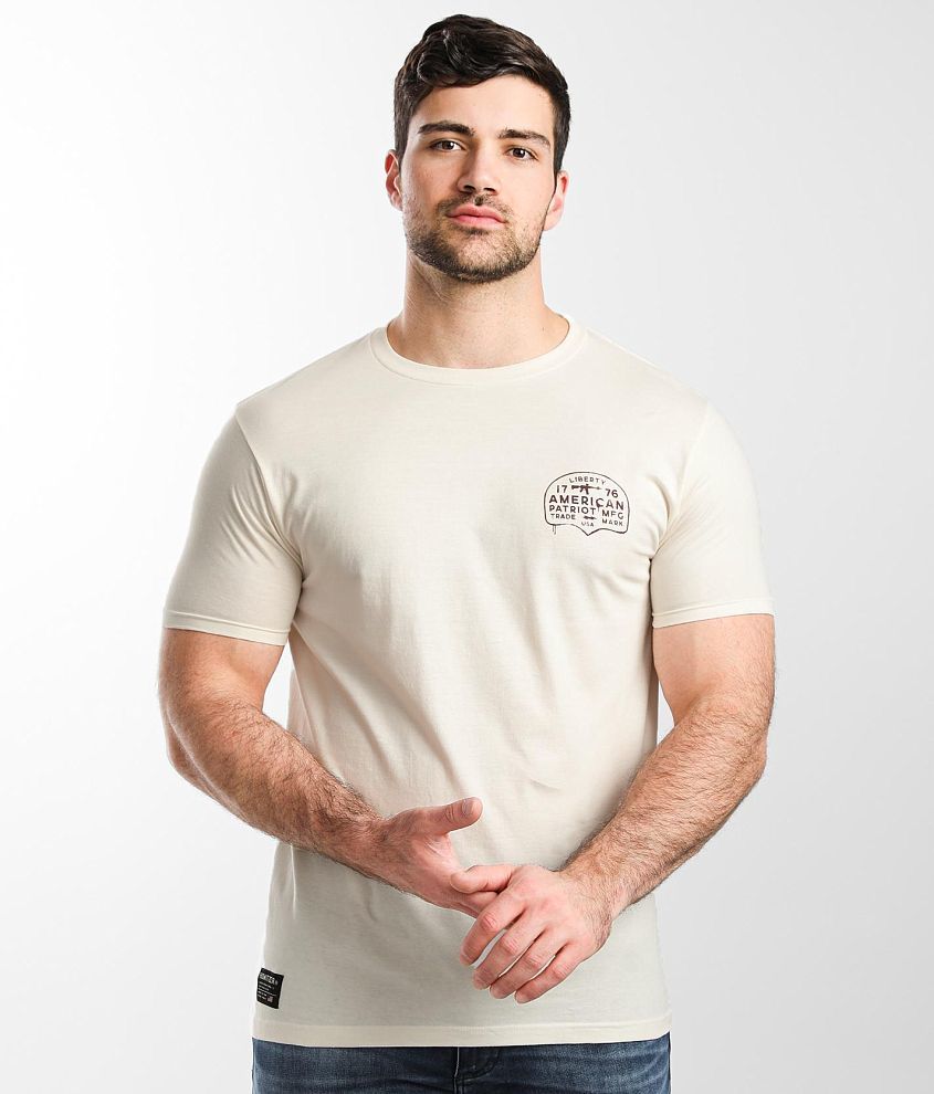 Howitzer Freedom T-Shirt - Men's T-Shirts in Antique White | Buckle
