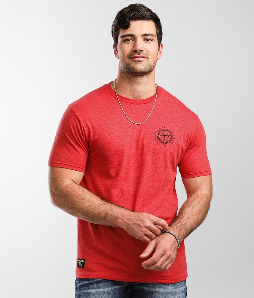 Howitzer Battle Tribe T-Shirt - Men's T-Shirts in Red Heather | Buckle