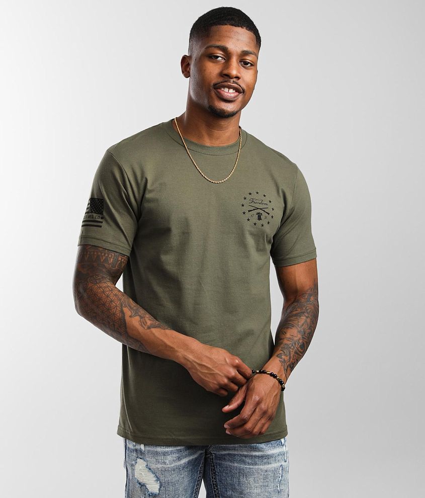Howitzer Let It Ring T-Shirt - Men's T-Shirts in Surplus Green | Buckle