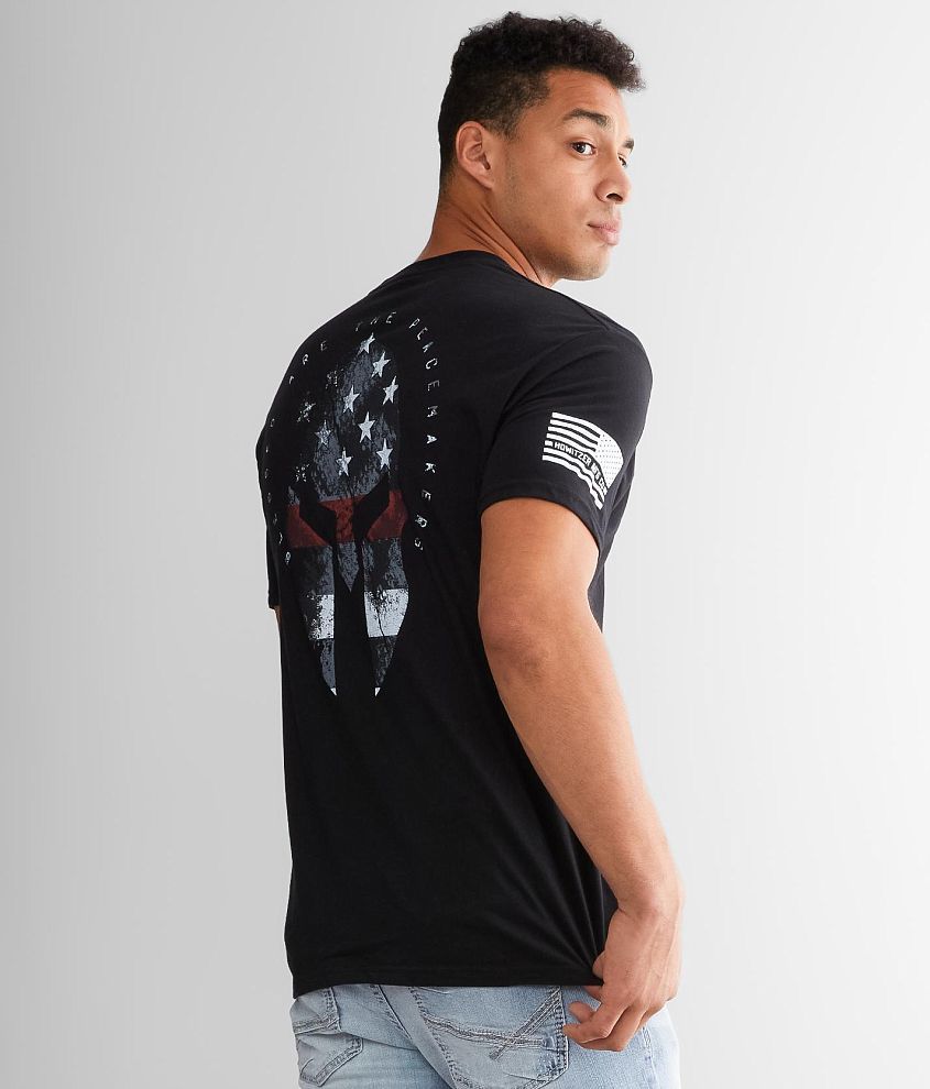 Howitzer Respect Spartan T-Shirt - Men's T-Shirts in Black | Buckle