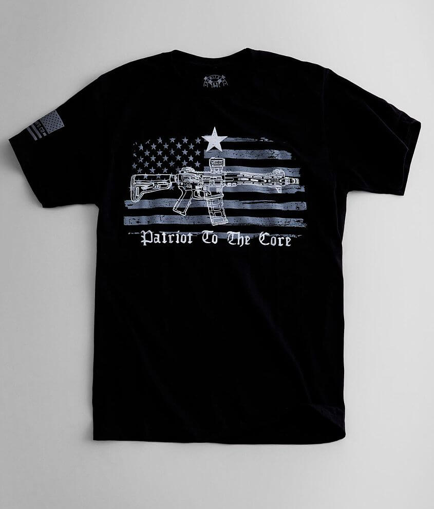 Howitzer Patriot To The Core T-Shirt - Men's T-Shirts in Black | Buckle