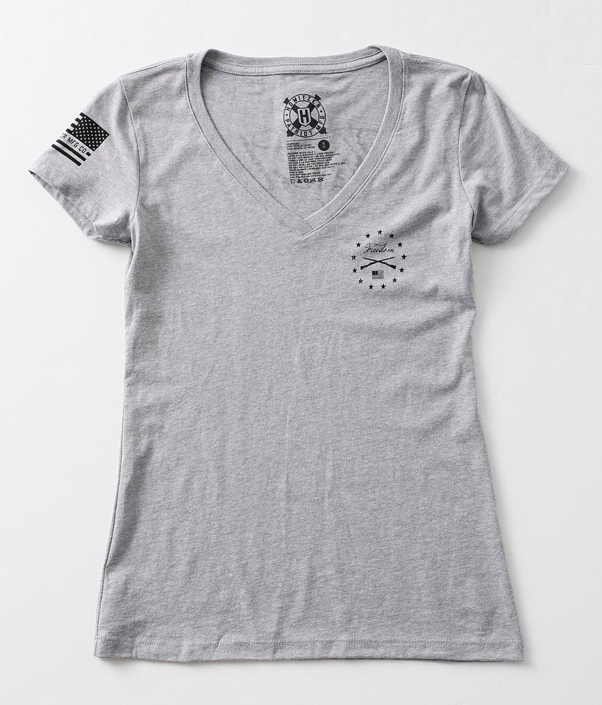Howitzer Freedom Lasts T-Shirt - Women's T-Shirts in Heather Grey | Buckle