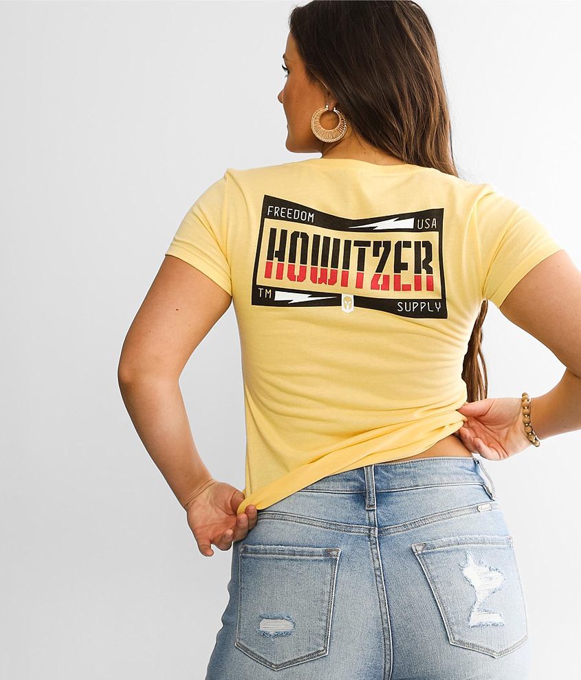 Howitzer Push Pull T-Shirt - Women's T-Shirts in Banana Cream | Buckle
