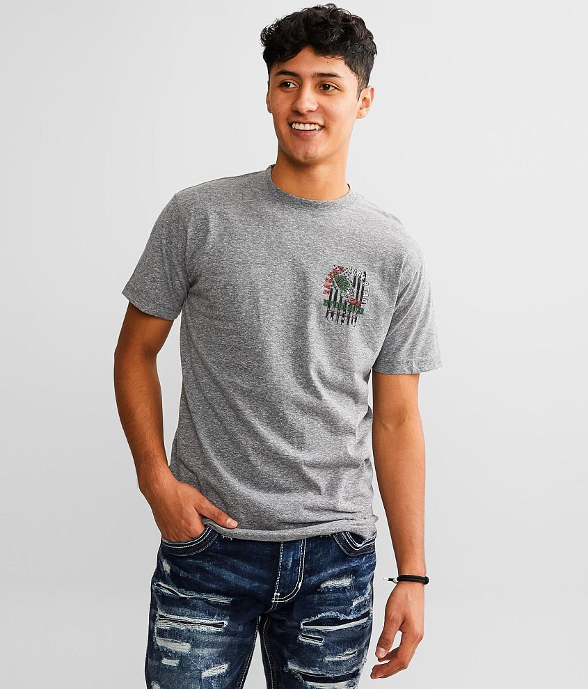 Freedom Ranch Divided Never T-Shirt - Men's T-Shirts in Heather Grey ...