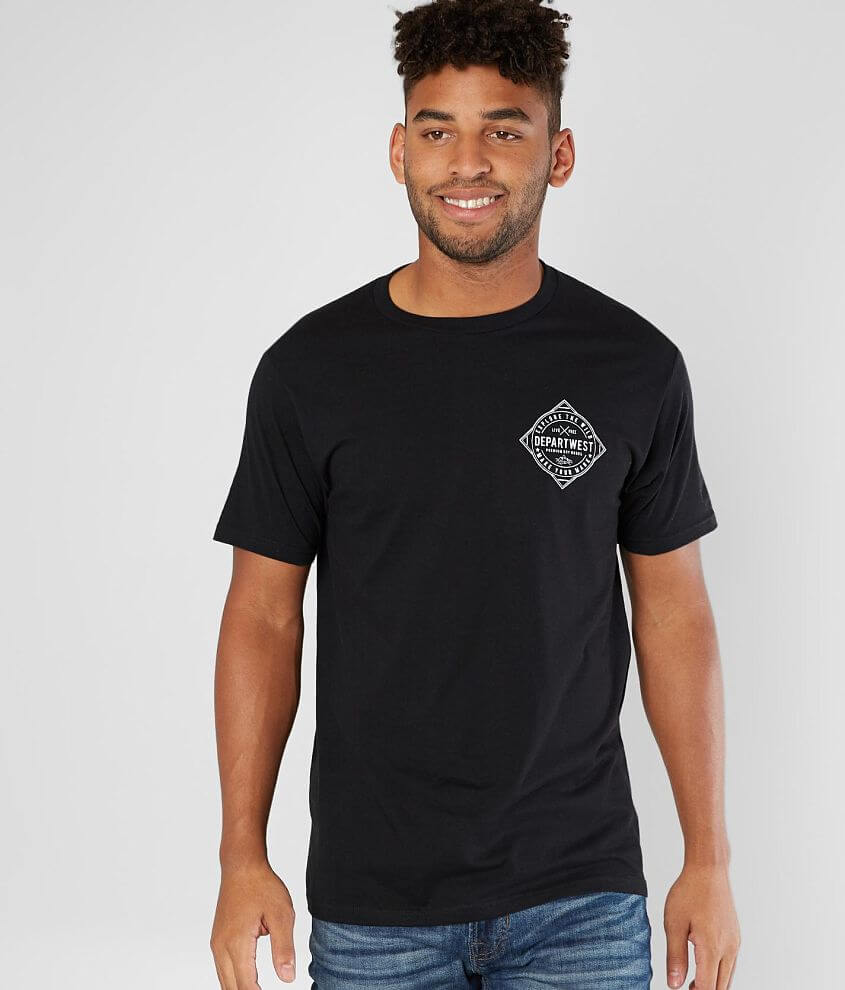 Departwest Mark T-Shirt - Men's T-Shirts in Black | Buckle