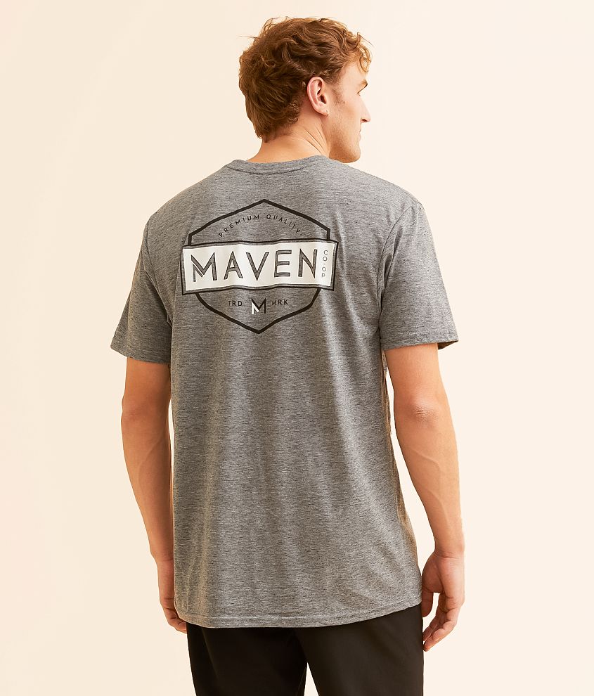 Maven Co-op Shield T-Shirt - Men's T-Shirts in Charcoal | Buckle