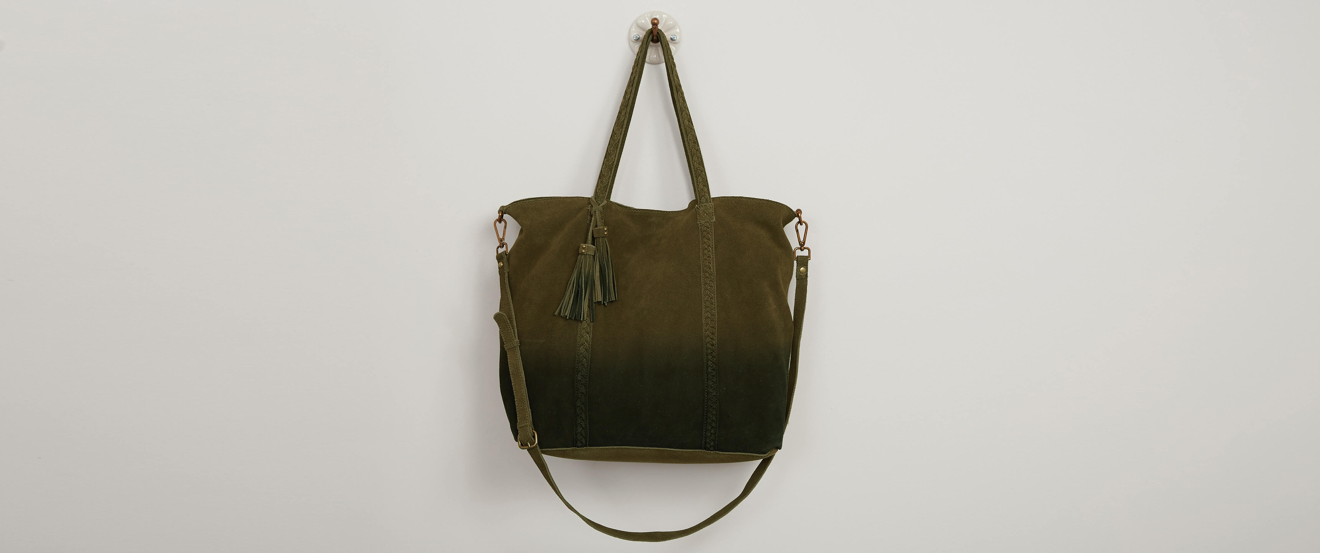 Moda Luxe Suede Purse - Women's Accessories in Olive | Buckle