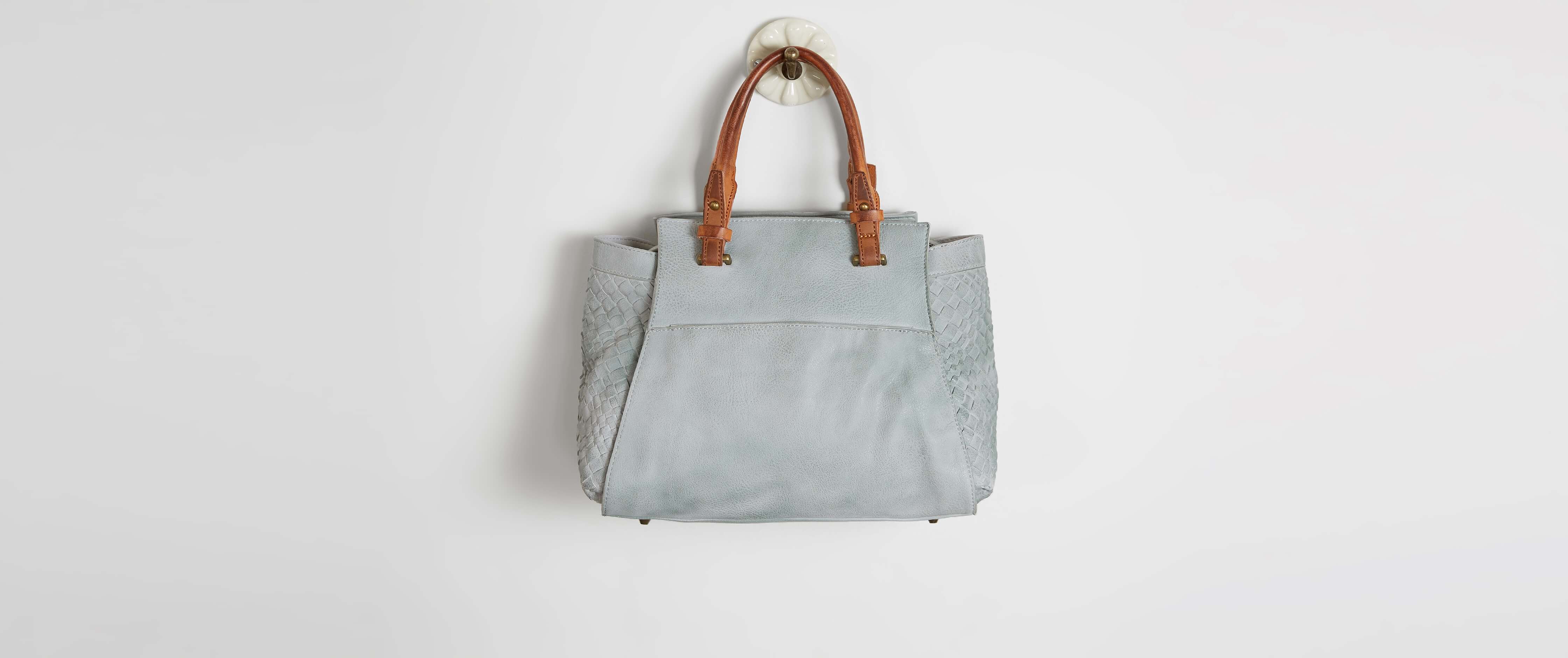 Moda Luxe Gusset Purse - Women's Accessories in Light Grey Blue | Buckle