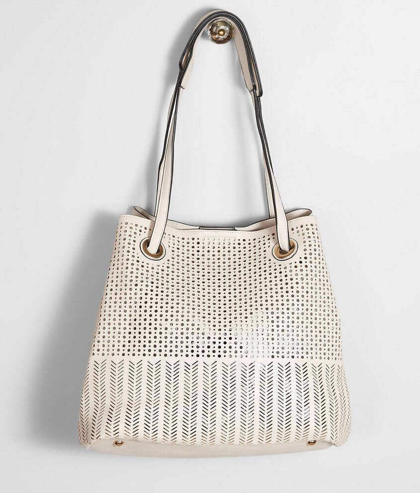 Moda Luxe Clara 2-in-1 Satchel Purse - Women's Bags & Wallets in Cream ...