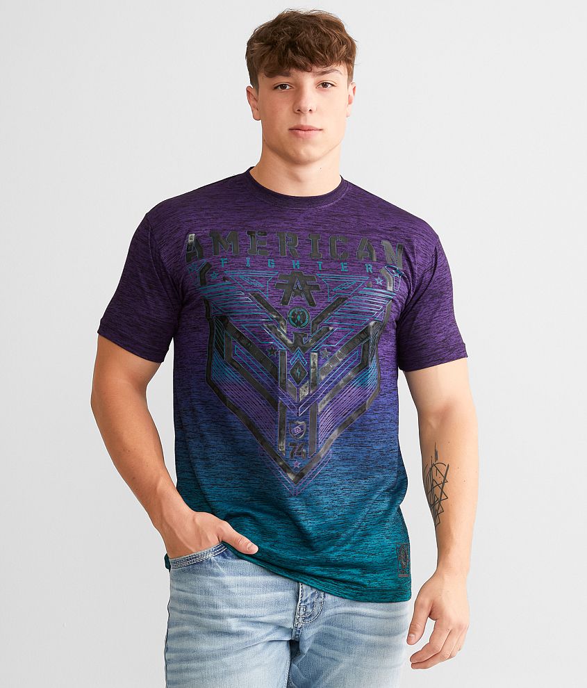 American Fighter Finley T-Shirt - Men's T-Shirts in Black Multi | Buckle