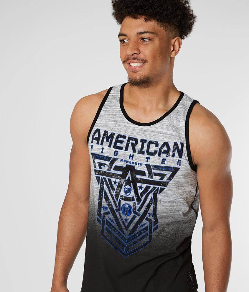 American Fighter Glover Tank Top - Men's Tank Tops in White Black | Buckle