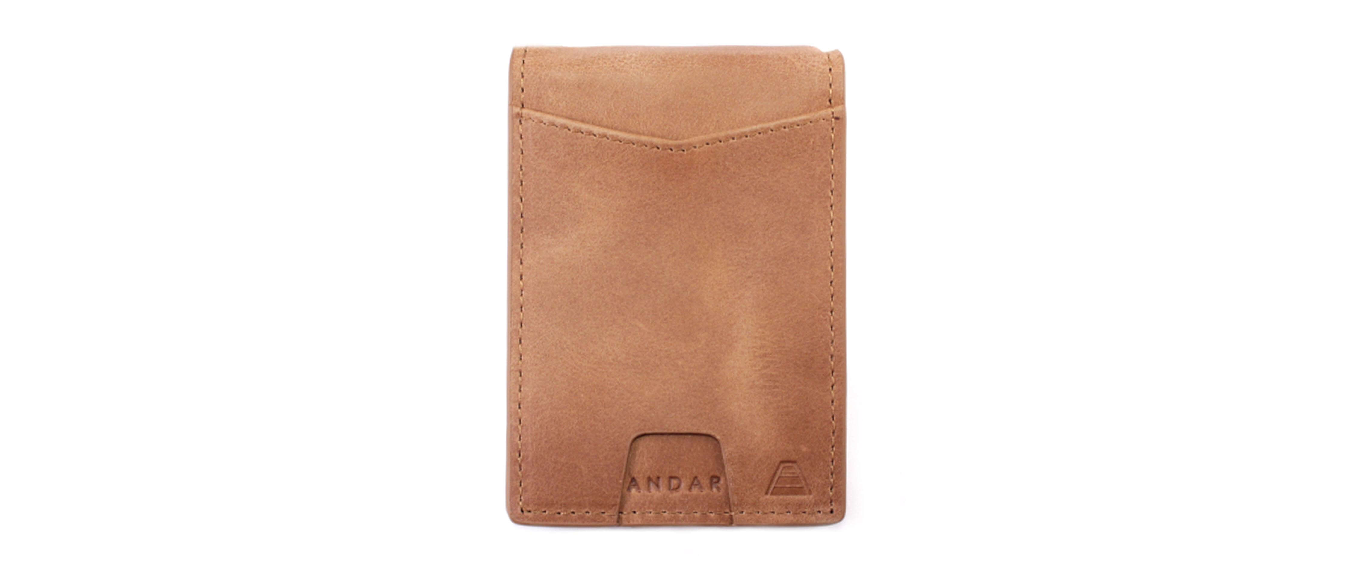 Andar The Apollo Card Wallet - Men's Bags in Tan | Buckle