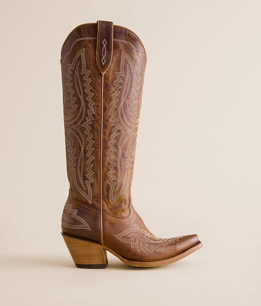 Ariat Casanova Leather Western Boot - Women's Shoes in Shades of Grain ...