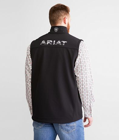 Ariat Logo 2.0 Softshell Vest - Men's Coats & Jackets in Black | Buckle