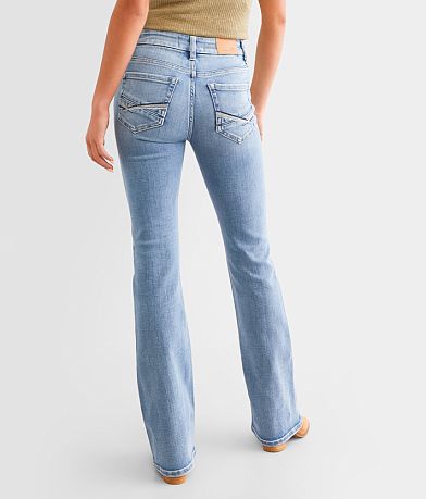 BKE Stella Mid-Rise Boot Stretch Jean - Women's Jeans in Larkey | Buckle