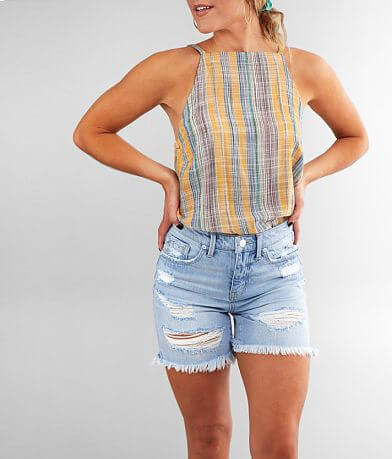 Women's Buckle Black Shorts | Buckle