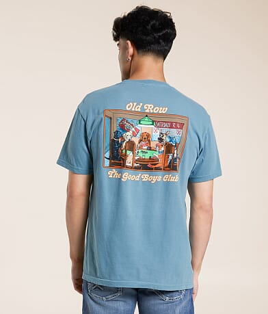 Old Row Poker Dogs 2.0 T-Shirt - Men's T-Shirts in Grey | Buckle Old Row Poker Dogs 2.0 T-Shirt - Men's T-Shirts in Grey | Buckle