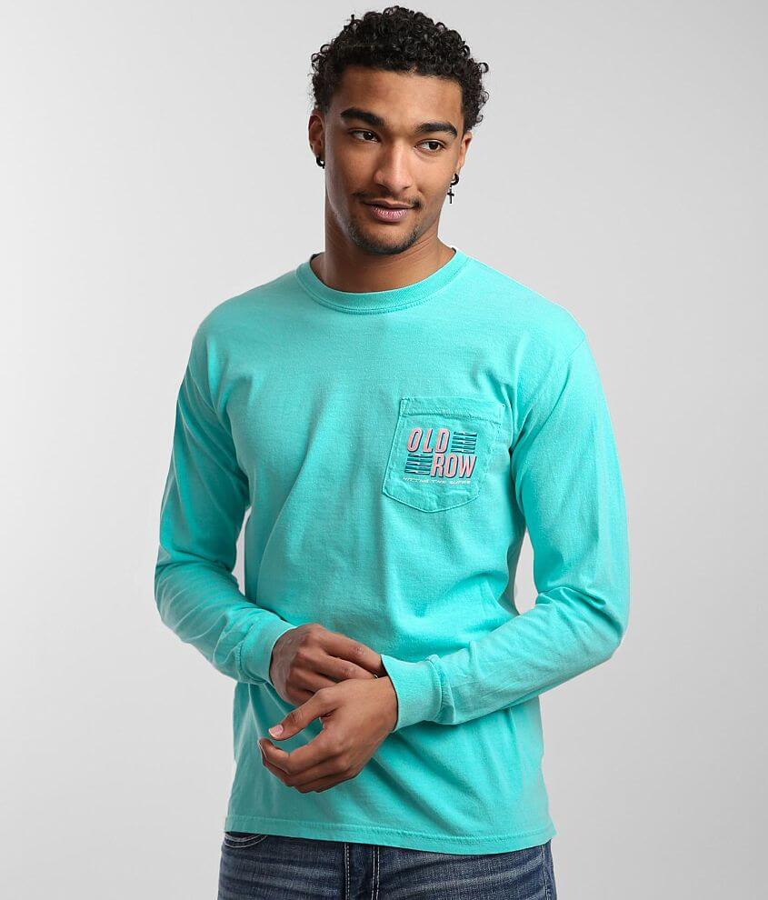 Old Row Hitting The Slopes T-Shirt - Men's T-Shirts in Mint | Buckle