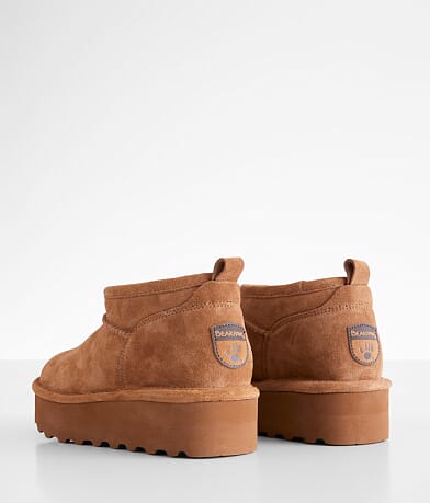 Bearpaw Retro Super Shorty Platform Leather Ankle Boot - Women's Shoes ...