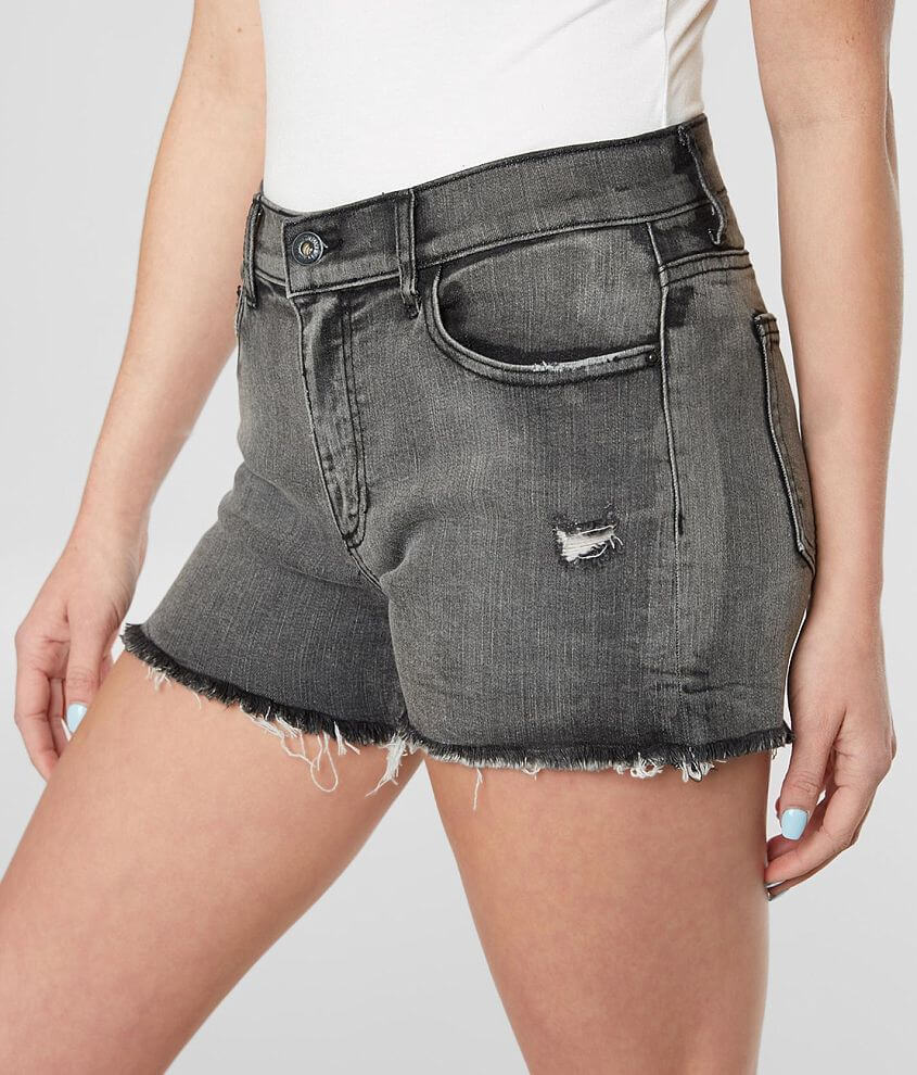 Sneak Peek Mid-Rise Stretch Short - Women's Shorts in Charcoal | Buckle