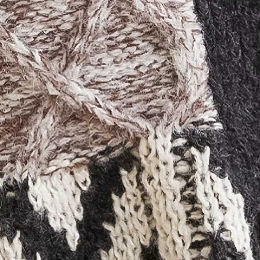 Blu Pepper Cable Knit Cardigan Sweater - Women's Sweaters in Charcoal ...