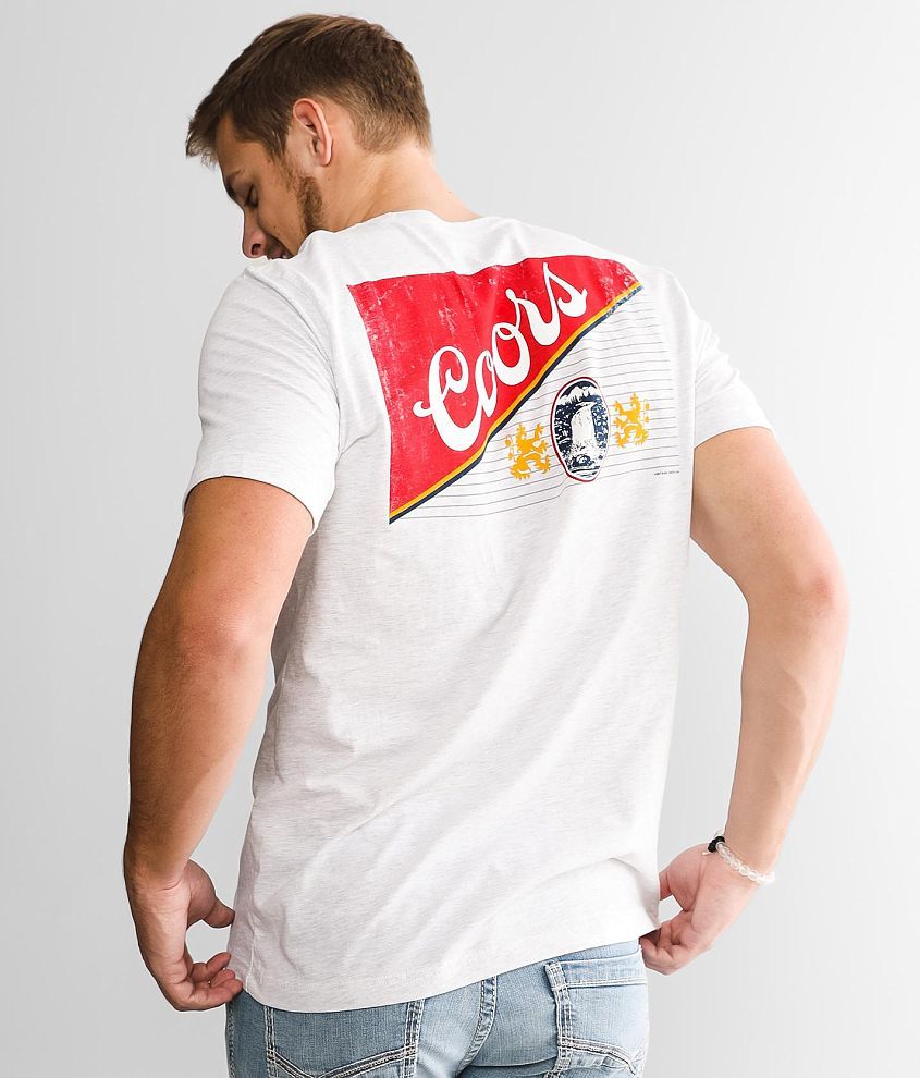 Brew City Coors® Banquet T Shirt Mens T Shirts In Ash Buckle