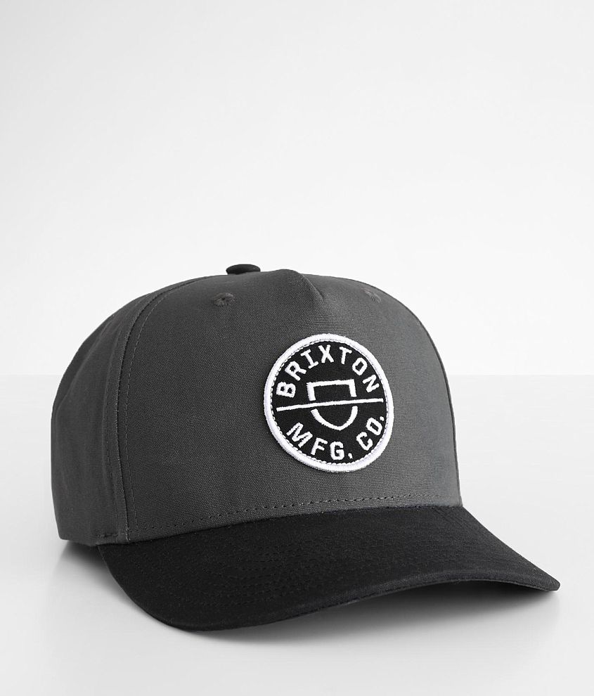 Brixton Crest MP Hat - Men's Hats in Work Black Black | Buckle