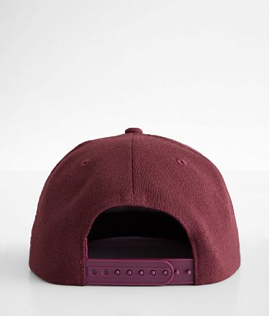 Brixton Alpha Square Hat - Men's Hats in Dark Burgundy | Buckle