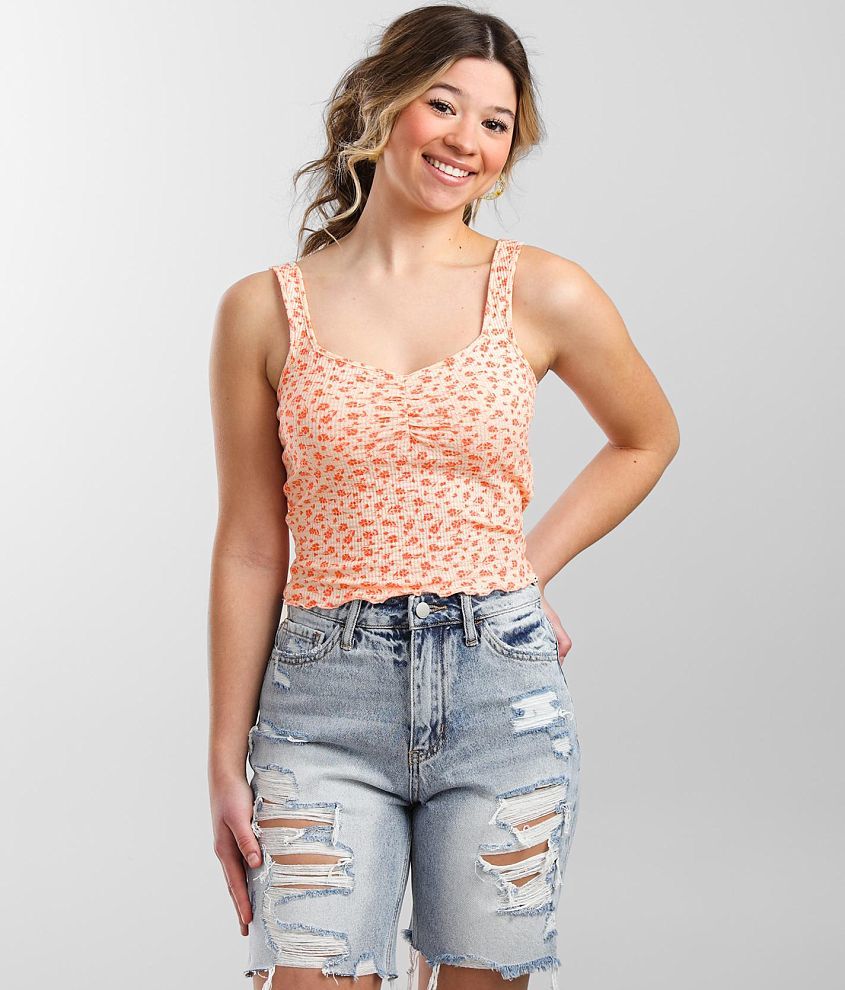 Billabong Searching For Sun Cropped Tank Top - Women's Tank Tops in ...