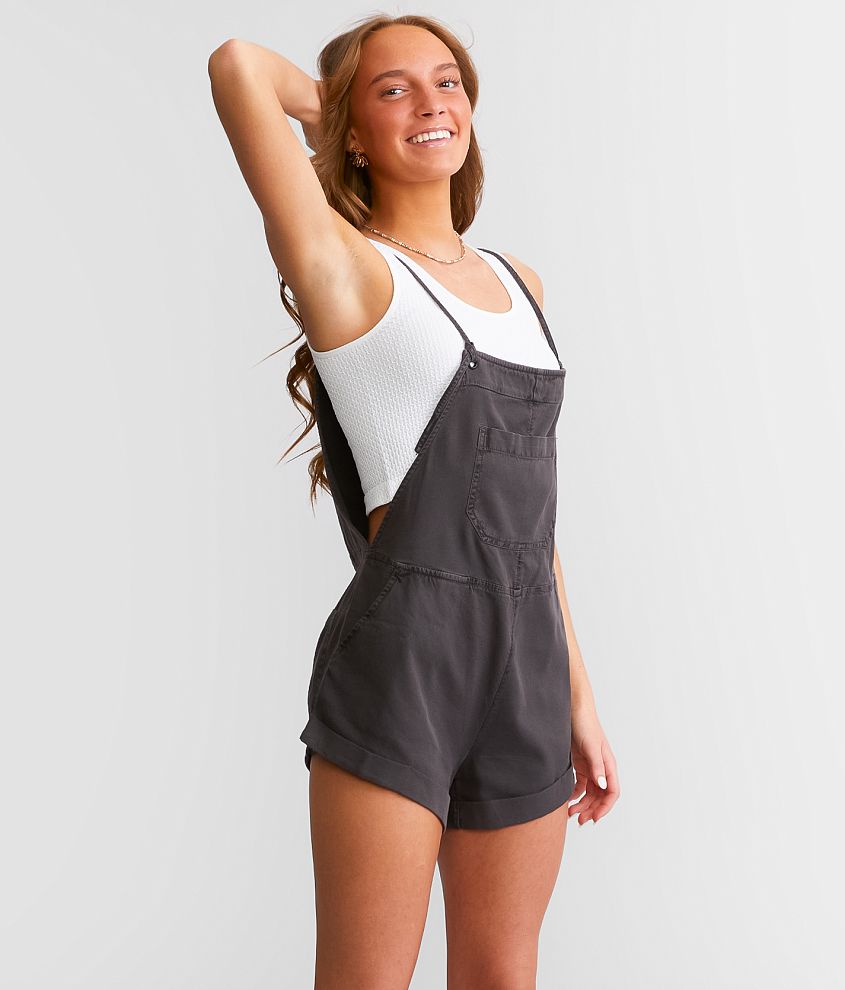Billabong Wild Pursuit Romper - Women's Rompers/Jumpsuits in Off Black ...