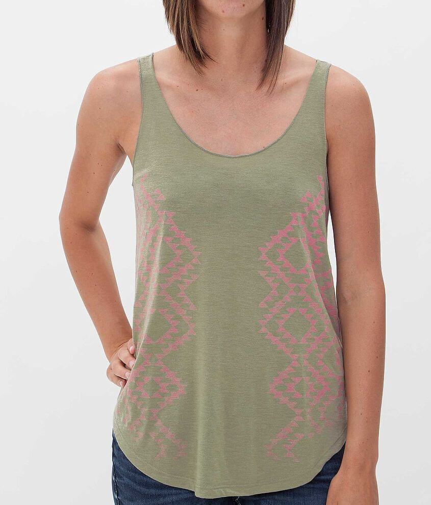 Billabong Sideview Tank Top - Women's Tank Tops in Grass Root | Buckle