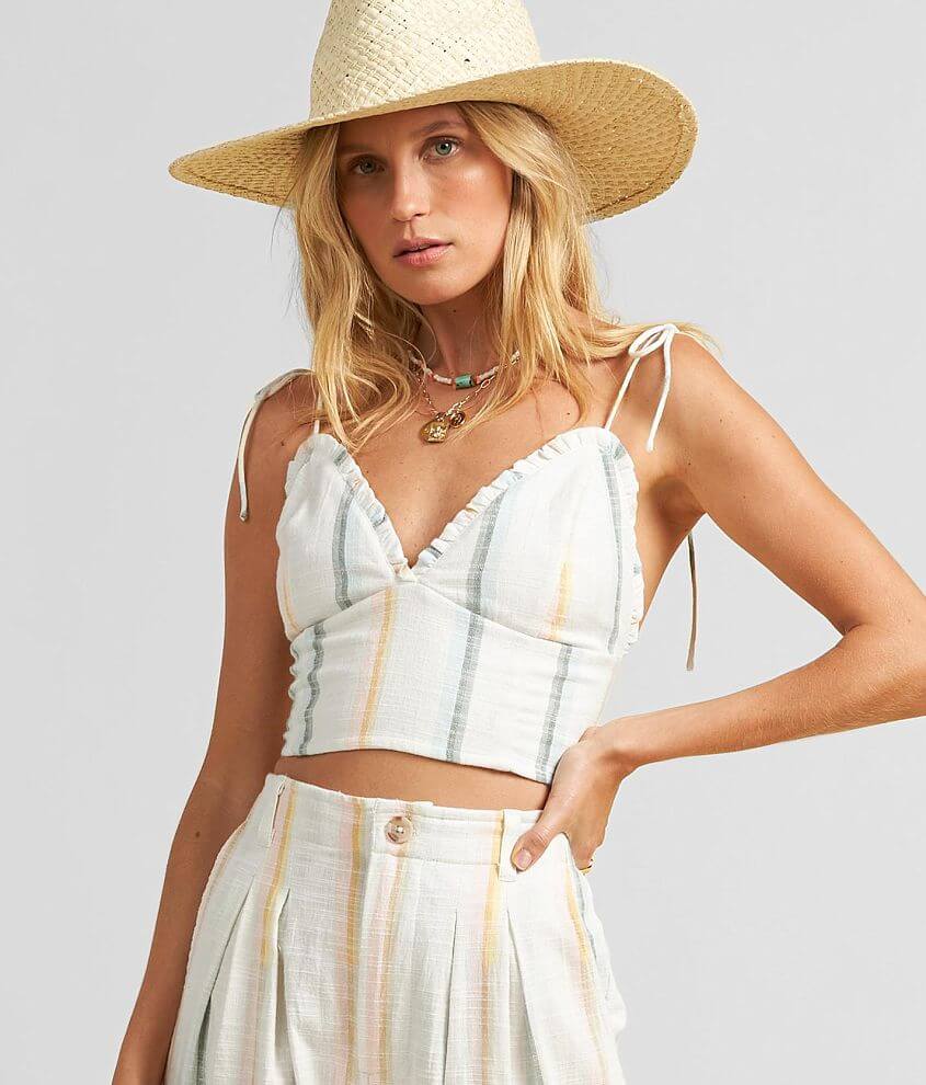 Billabong Northern Lights Cropped Tank Top - Women's Tank Tops in Multi ...