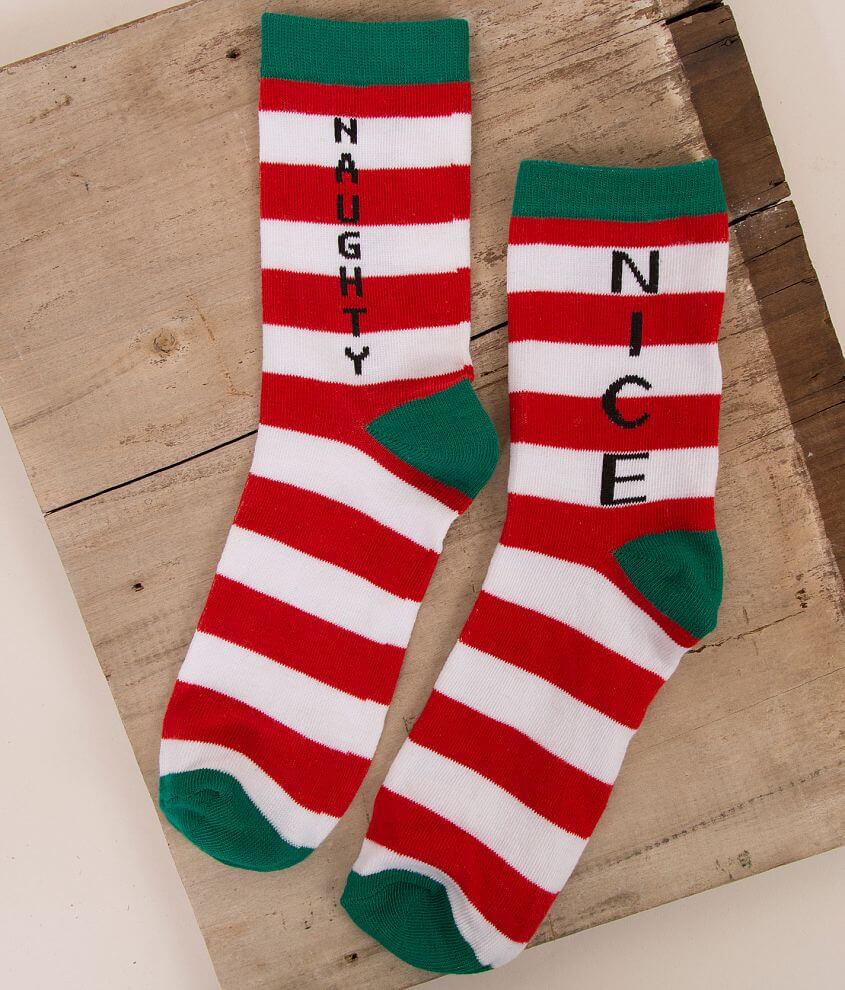 Naughty & Nice Socks - Women's Socks in Red Combo | Buckle
