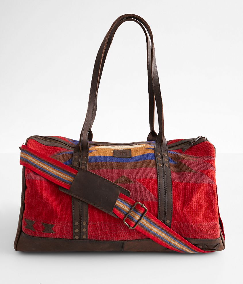 STS Crimson Sun Leather Duffle Bag - Women's Bags & Wallets in Red ...
