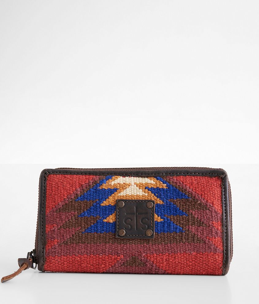 STS Crimson Sun Leather Wallet - Women's Bags & Wallets in Red Multi ...